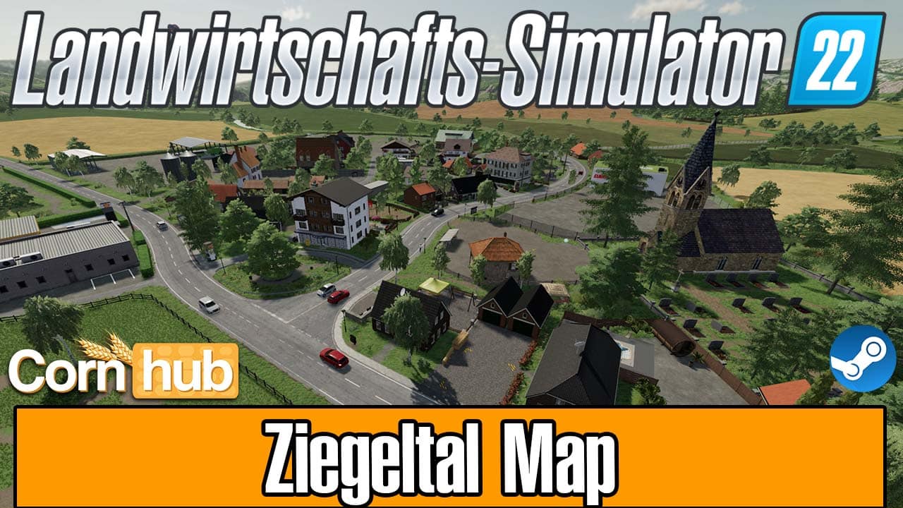 LS22 Ziegeltal Map - CornHub