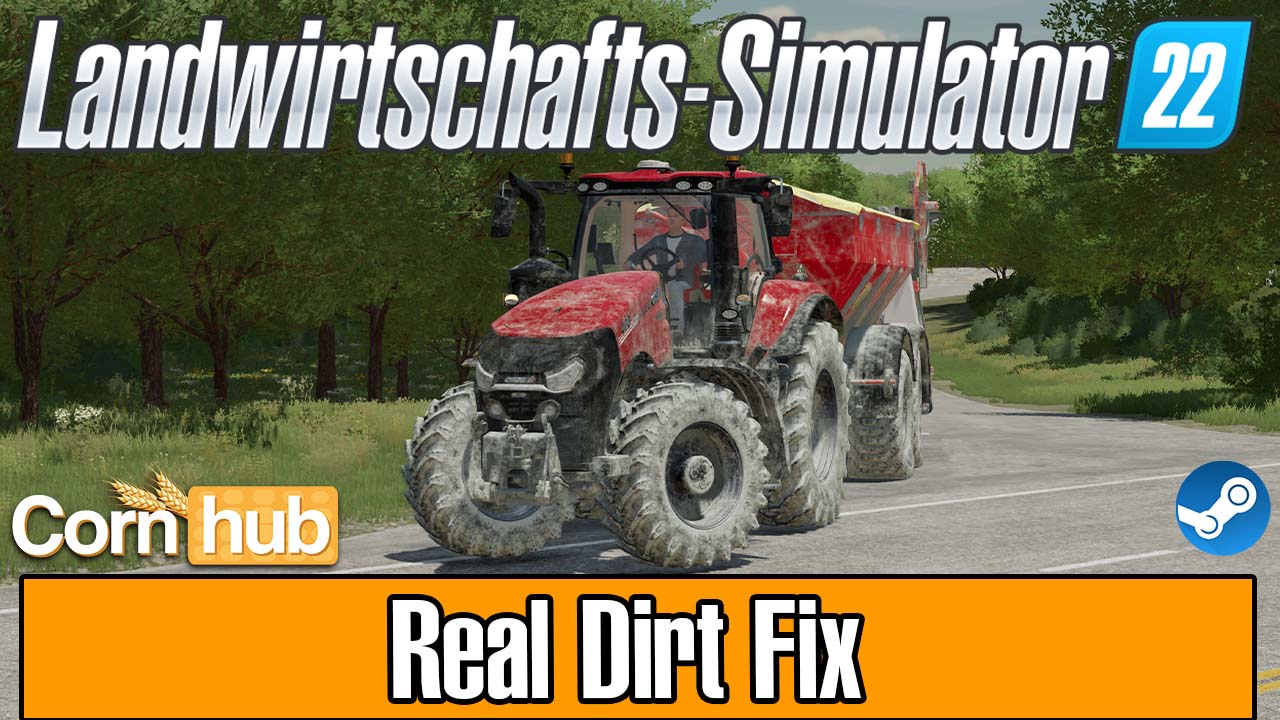LS22 Real Dirt Fix - CornHub