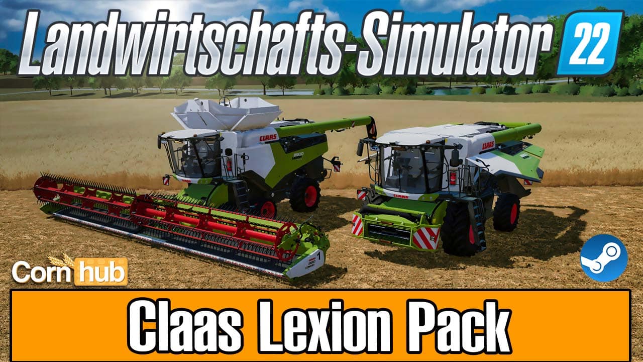 LS22 Claas Lexion Pack - CornHub