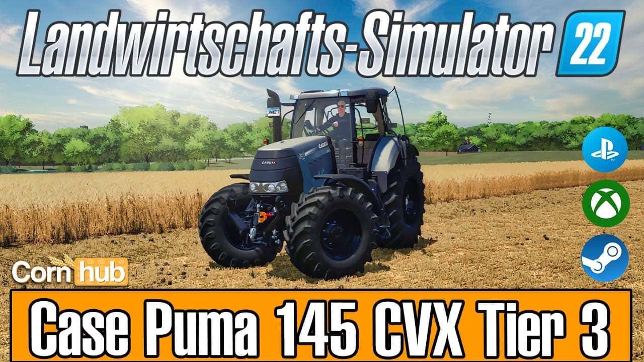 LS22 Case Puma 145 CVX Tier 3 - CornHub