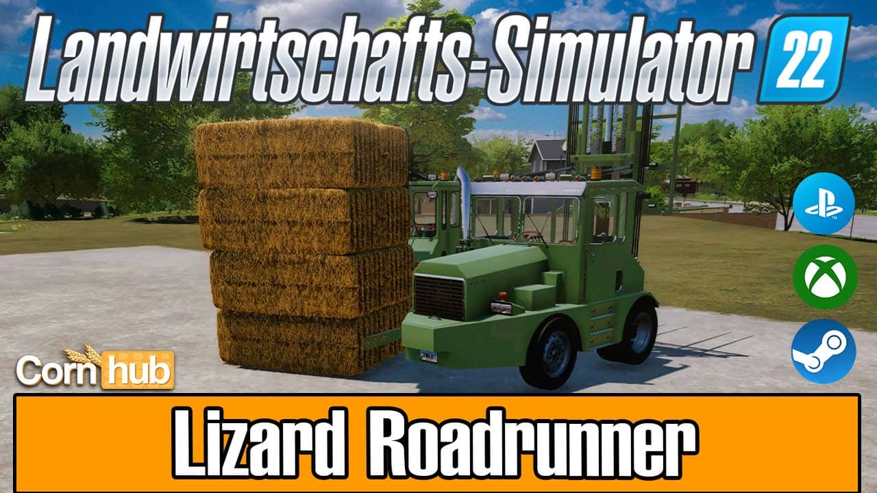 LS22 Lizard Roadrunner Hayqueezer - CornHub