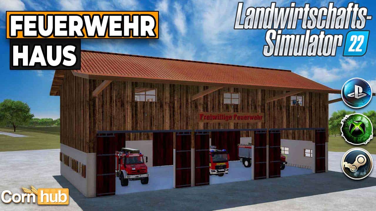 LS22 Feuerwehr-Haus - CornHub